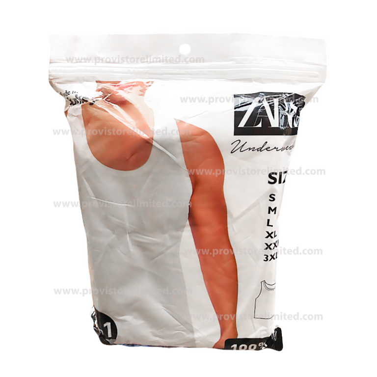 Singlet - (3 in 1) White Zara Man Singlet - Provistore Limited