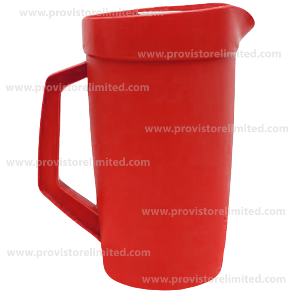 Plastic Jug - Red - Provistore Limited