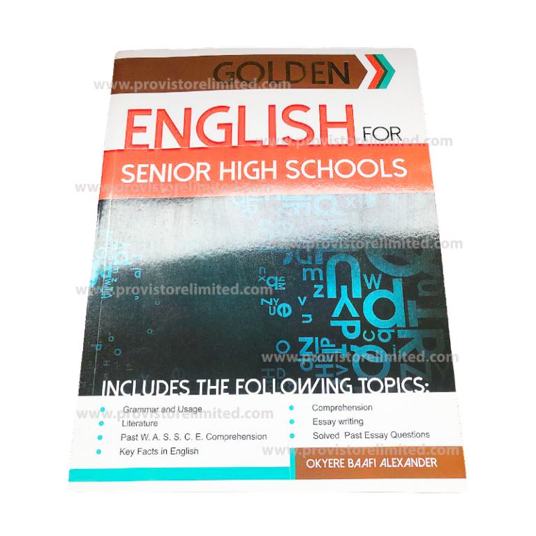 English Language - Golden English Textbook for SHS - Provistore Limited